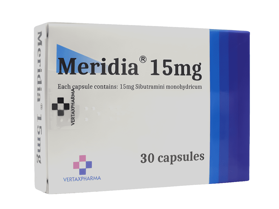 Meridia ® 15mg 30tab Vertaxpharma